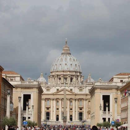 Da Castel Sant'Angelo alla Basilica di San Pietro nel Giubileo del 1950 ...